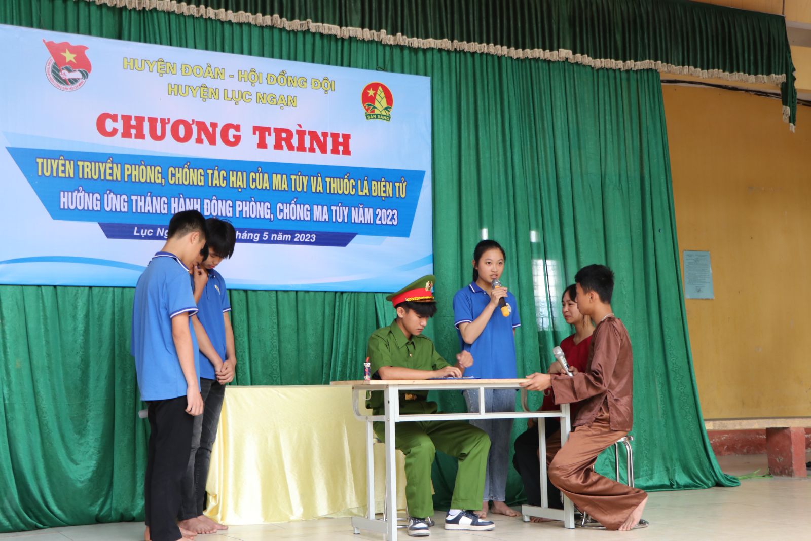 Lục Ngạn: Tuyên truyền phòng, chống tác hại của ma túy và thuốc lá điện tử